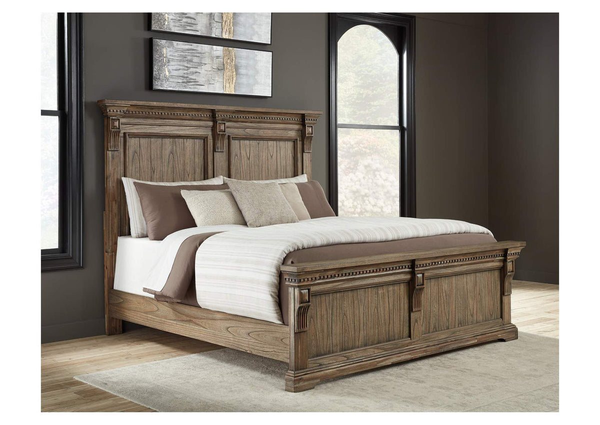 Markenburg Queen Panel Bed – Ashley Furniture - Brunei