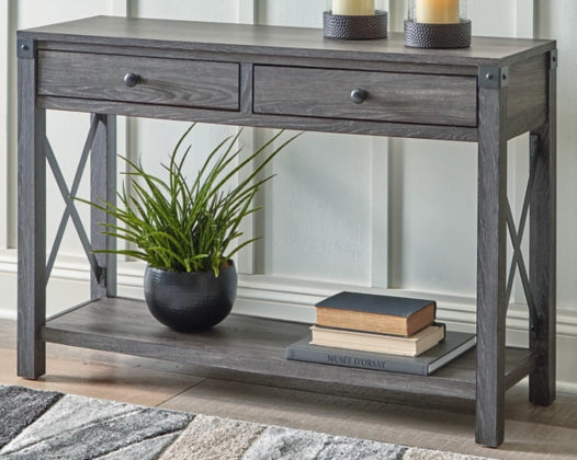 Freedan Sofa/Console Table – Ashley Furniture - Brunei
