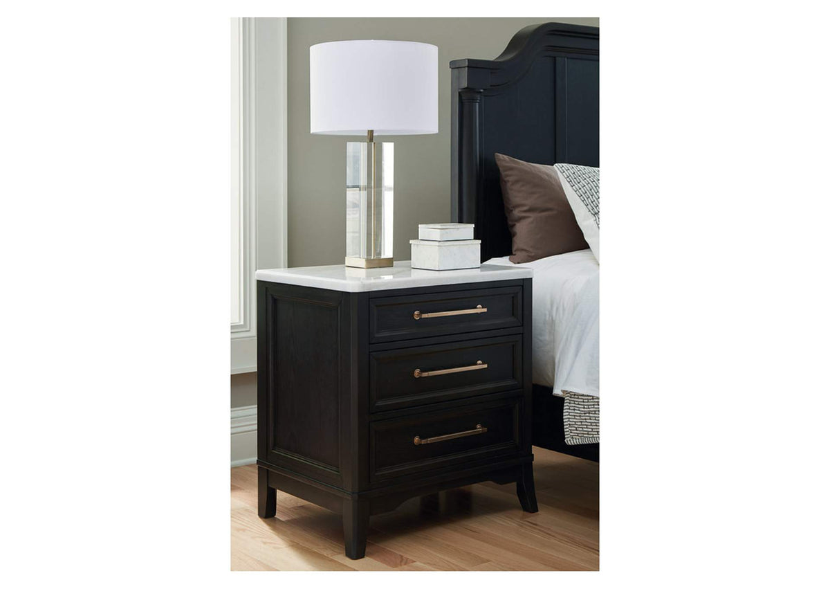 Welltern 3 Drawer Nightstand – Ashley Furniture - Brunei