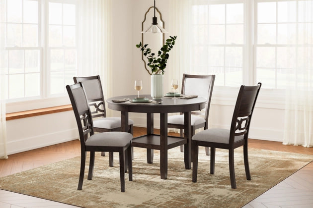 Langwest Dining Table and 4 Chairs (Set of 5) – Ashley Furniture - Brunei