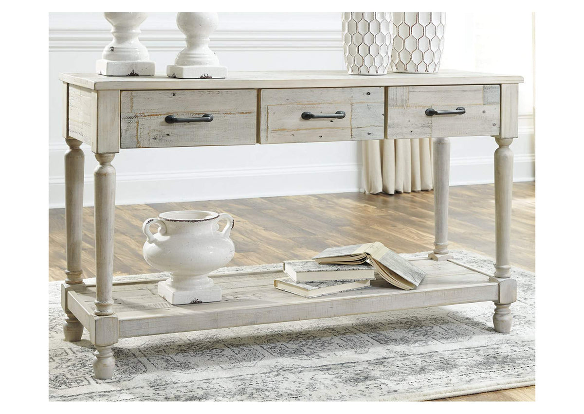 Shawnalore Sofa/Console Table – Ashley Furniture - Brunei