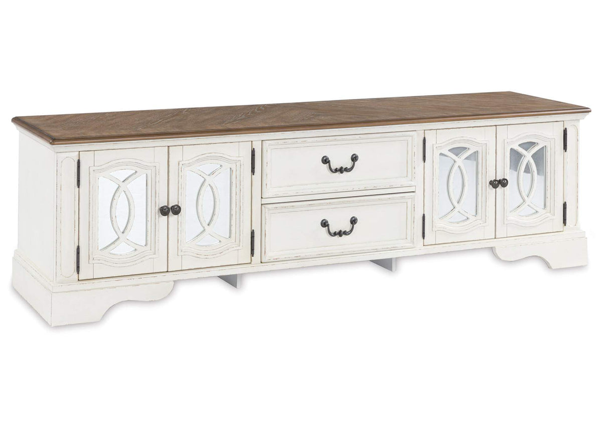 Realyn Extra Large TV Stand – Ashley Furniture - Brunei