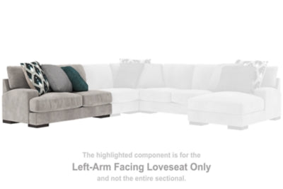 Bardarson Left-Arm Facing Loveseat – Ashley Furniture - Brunei
